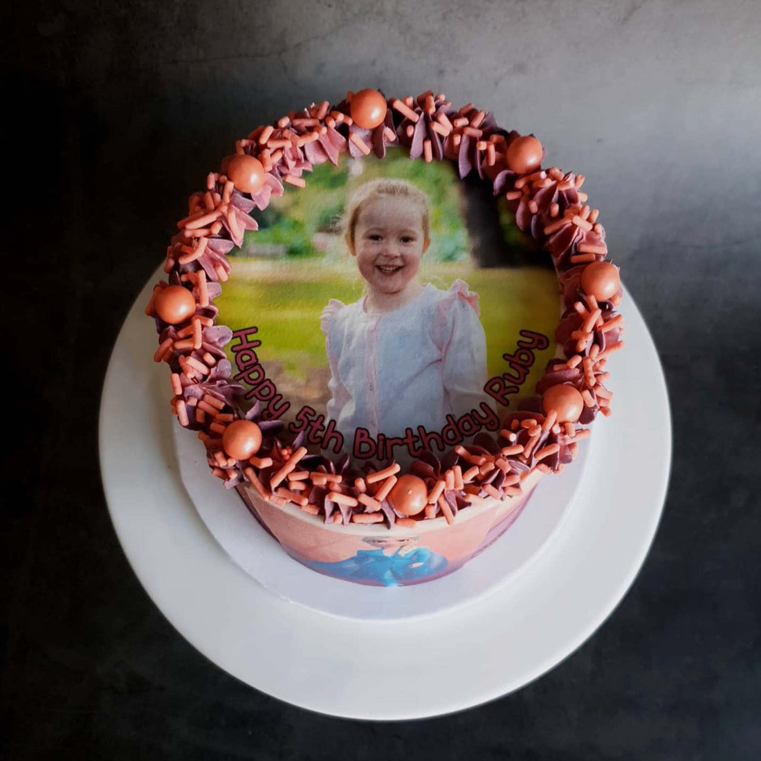 15 cm Round Custom Edible Icing Image – Prints On Cakes