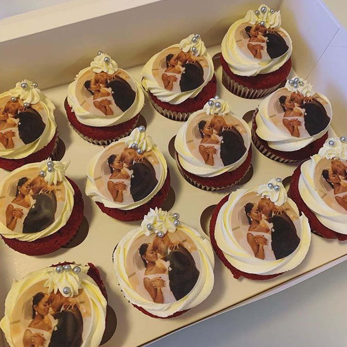 Custom Edible Icing Images for Cupcakes - 15x5 cm – Prints On Cakes