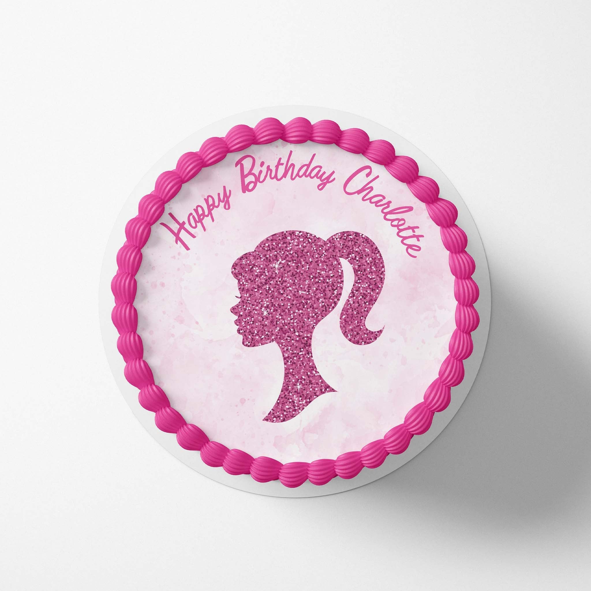 Barbie Doll - Set 3 - Edible Icing Toppers – Prints On Cakes