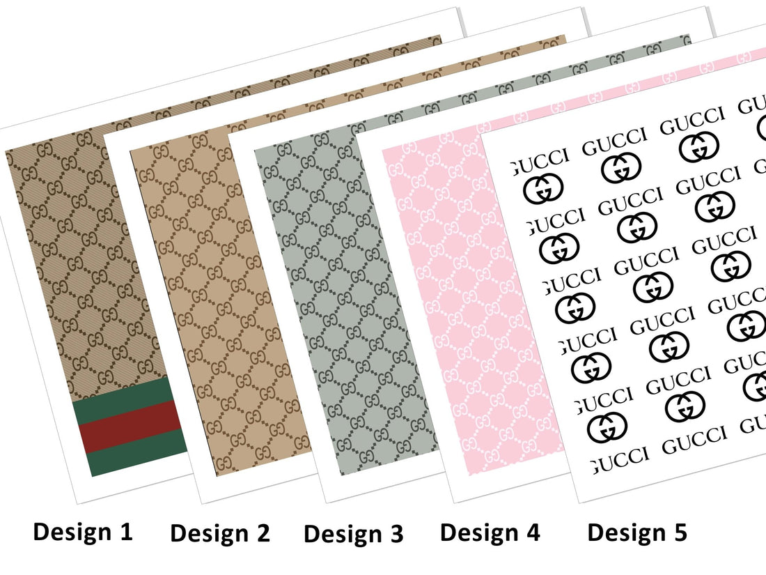 Designer Brand Gucci- Edible Icing Cake Wrap – Prints On Cakes