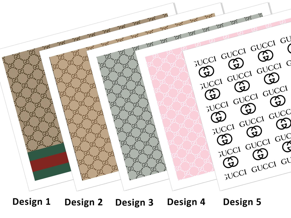 Designer Brand Gucci- Edible Icing Cake Wrap – Prints On Cakes