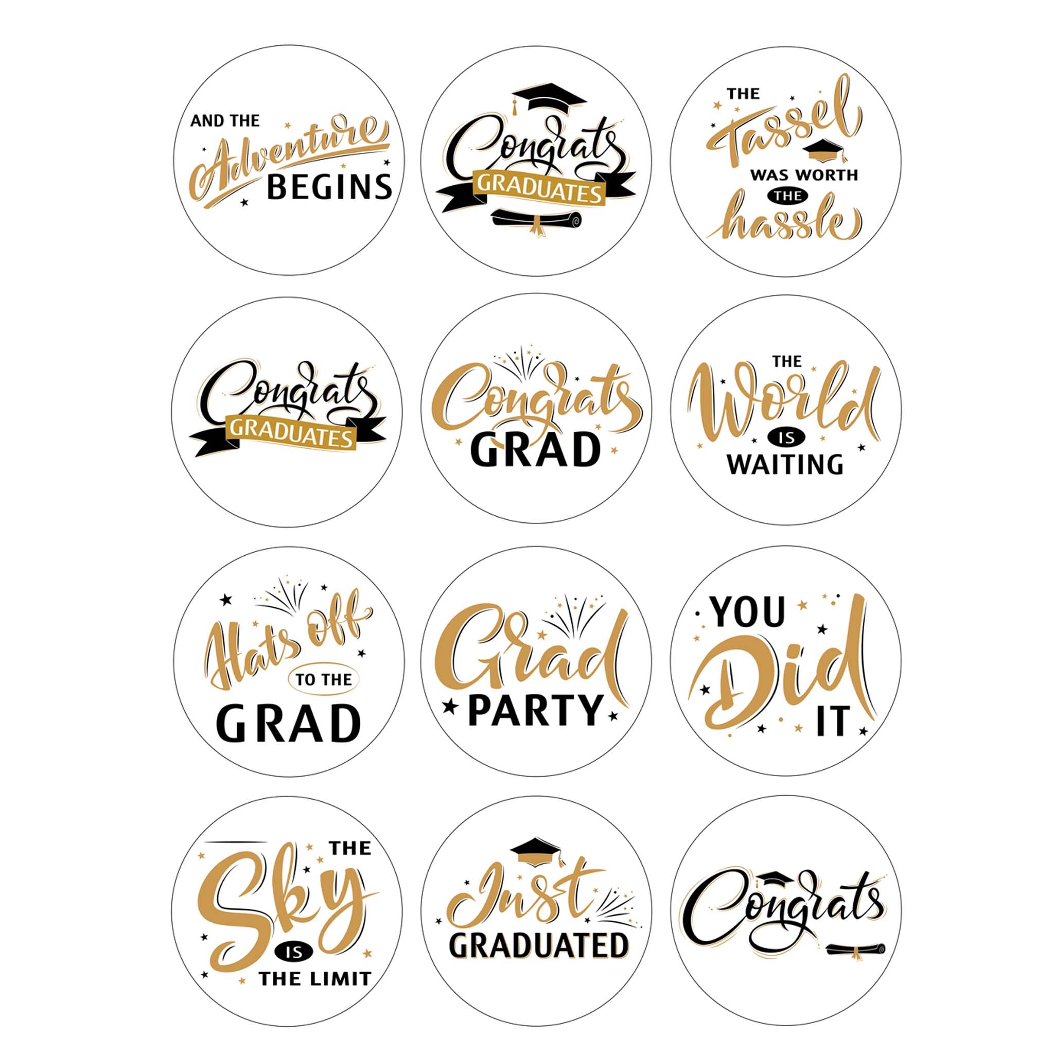 Graduation - Edible Icing Images – Prints On Cakes