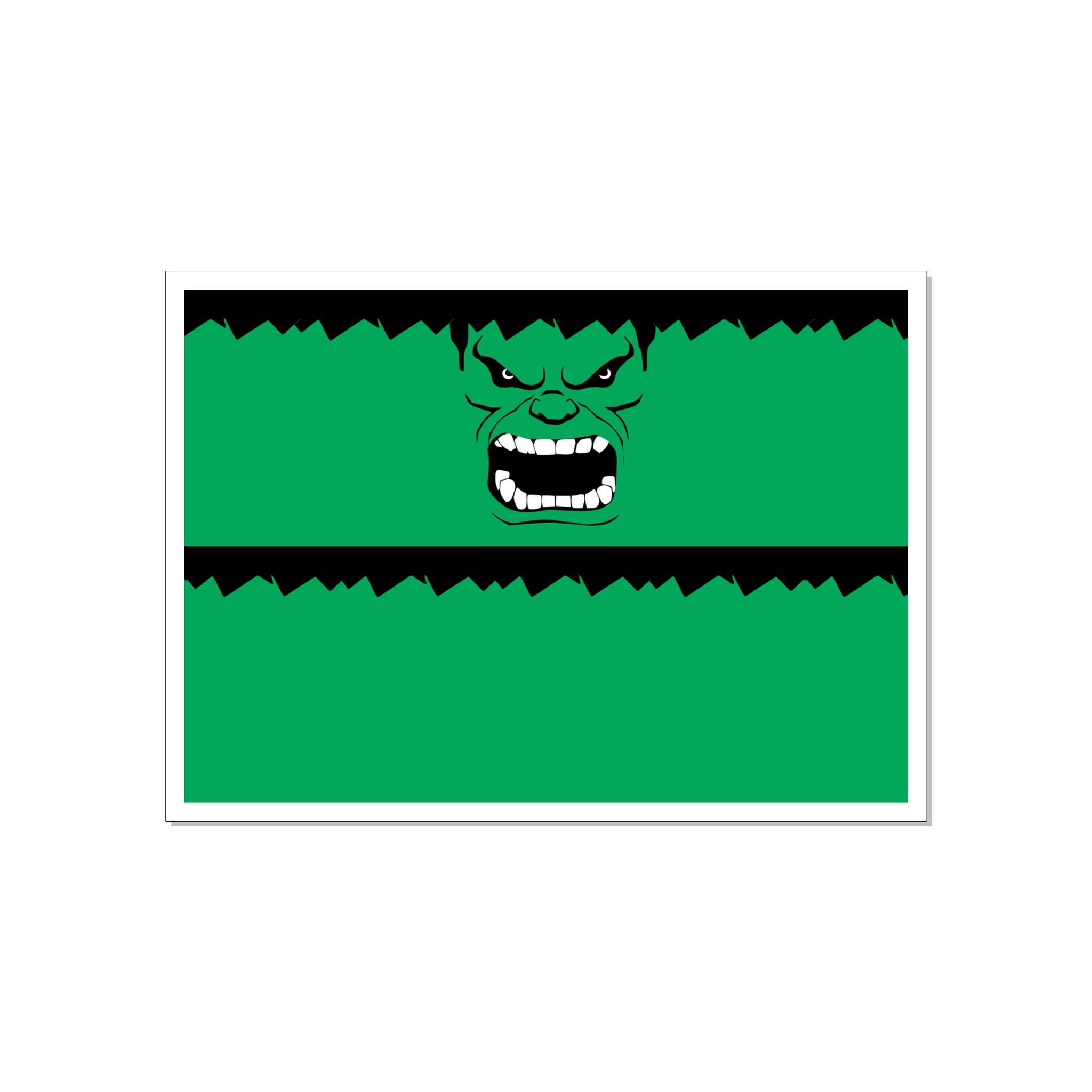 Hulk Superhero - Edible Icing Cake Wrap – Prints On Cakes