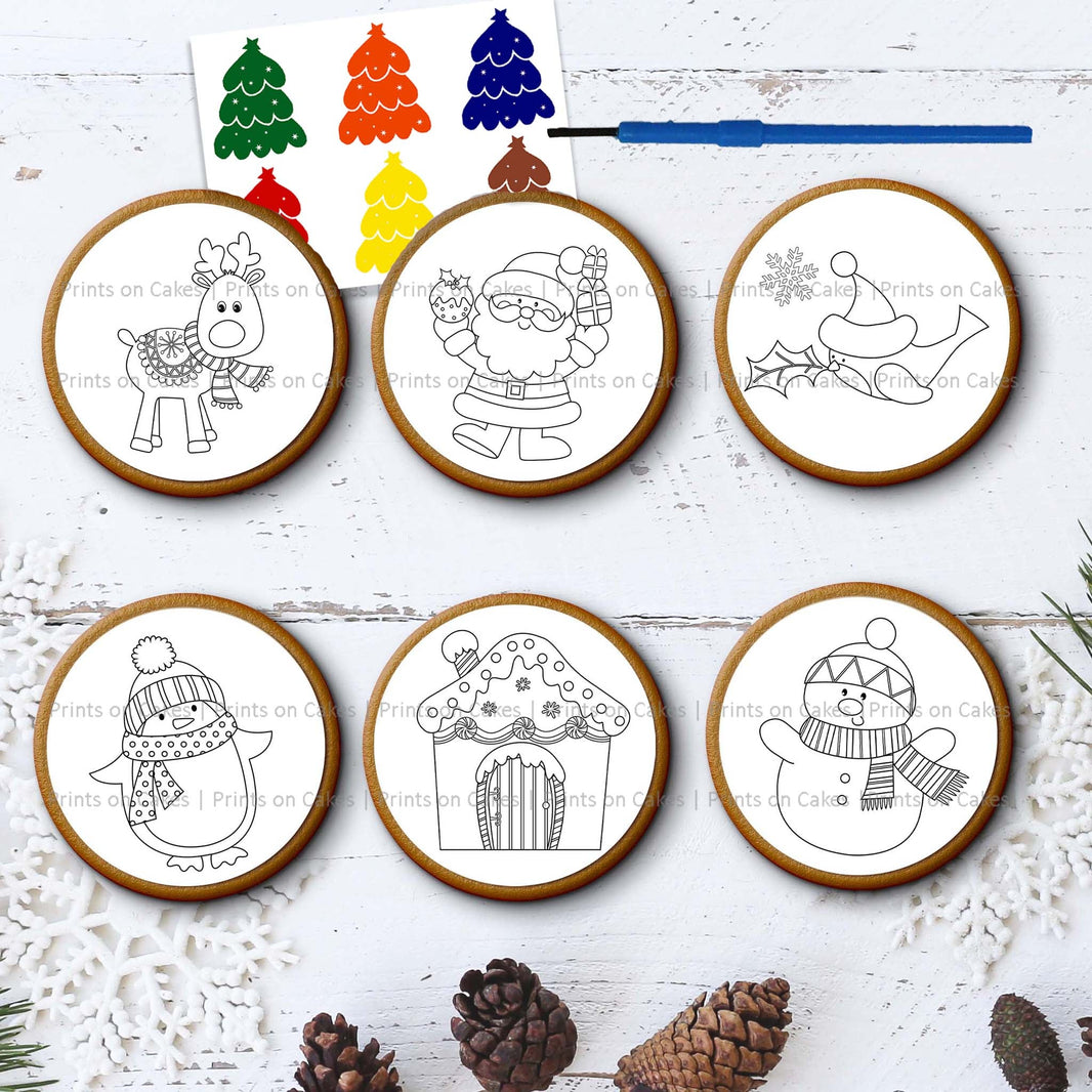 Paint Your Own (PYO) edible images – Prints On Cakes