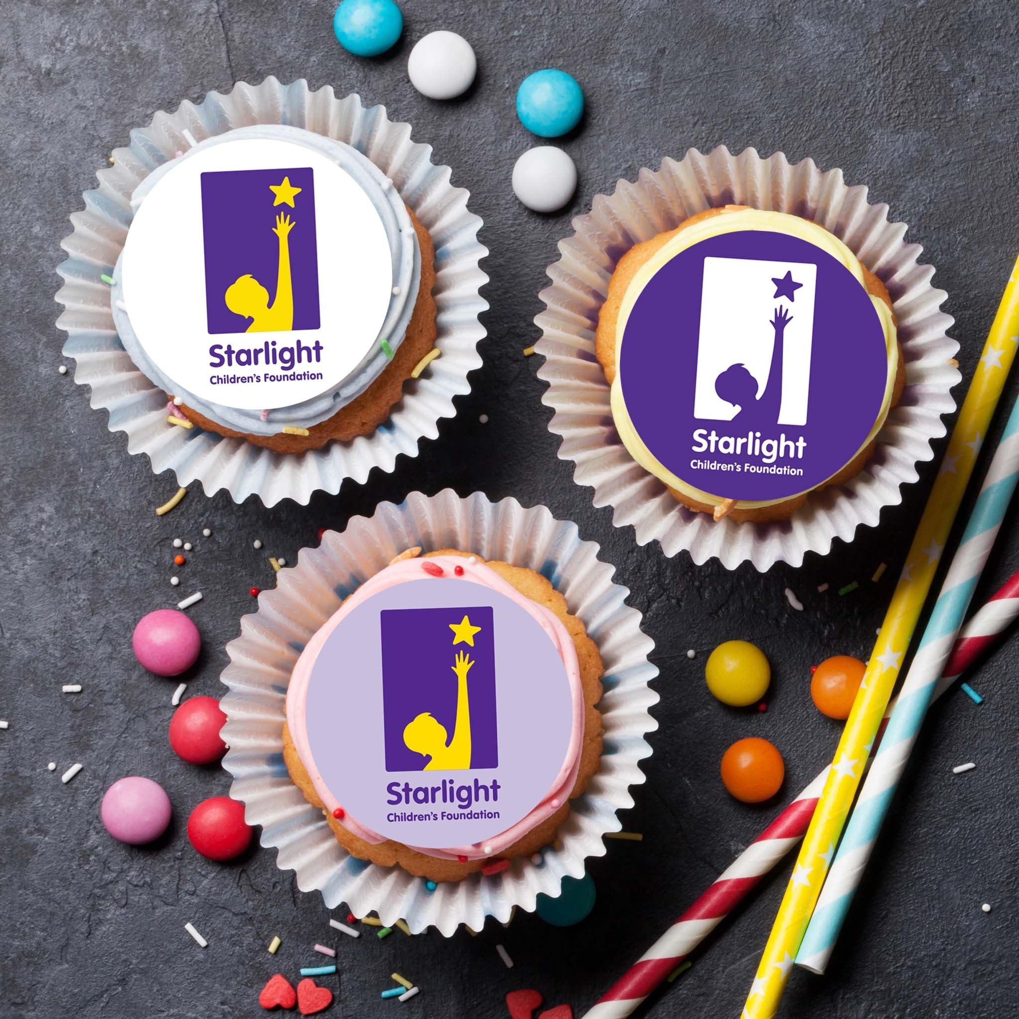 Starlight Foundation - Edible Icing Images - Pre-cut – Prints On Cakes